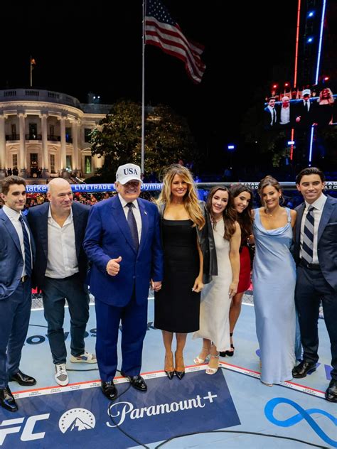 Melania Trump At Ufc Freedom 250 In Washington Dc June 2026 • Celebmafia