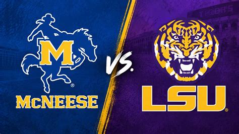 Mcneese Vs Lsu Tv Watch Guide Directv Insider