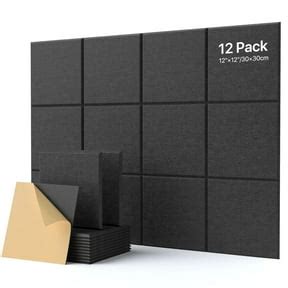 Sound Proof Foam Panels With Sticker Wedge Acoustic Foam Panels
