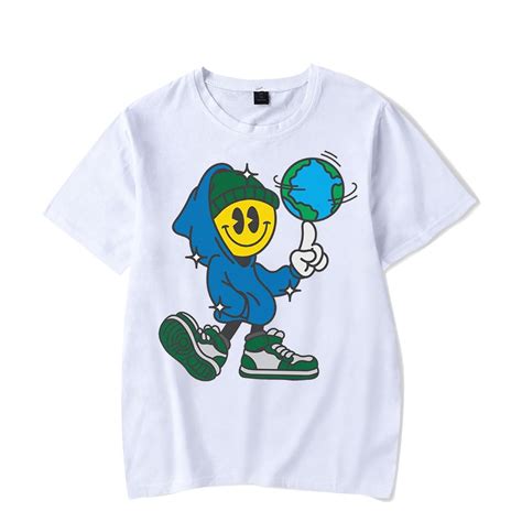 Connor Price Merch Globe Guy T Shirt Menwomen Streetwear T Shirt Shirt Short Sleeve