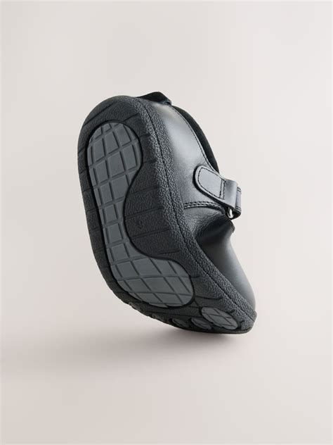 Buy Black Leather Barefoot T Bar School Shoes From Next Australia