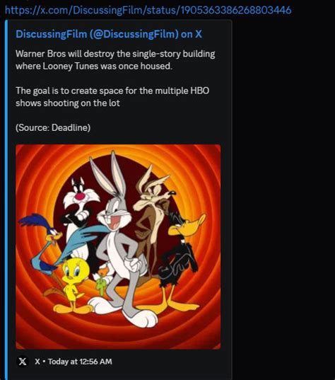 Awful News Wb Hates Looney Tunes By Vickman10 On Deviantart
