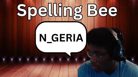 I Hosted A Spelling Bee With Viewers Youtube