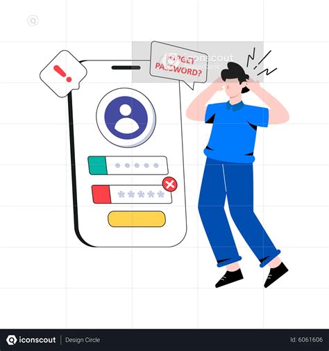 Forgot Password Illustration Free Download People Illustrations Iconscout