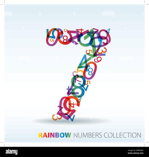 Seven Numbers Cut Out Stock Images Pictures Alamy