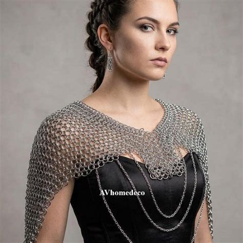 Shrug Chainmail Etsy