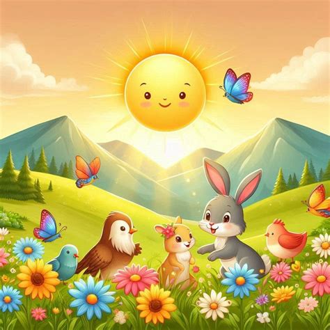 Naive Art Series Good Morning Digital Art