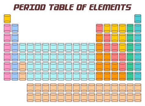 Periodic Table Blank Template 10 Free Pdf Printables Printablee