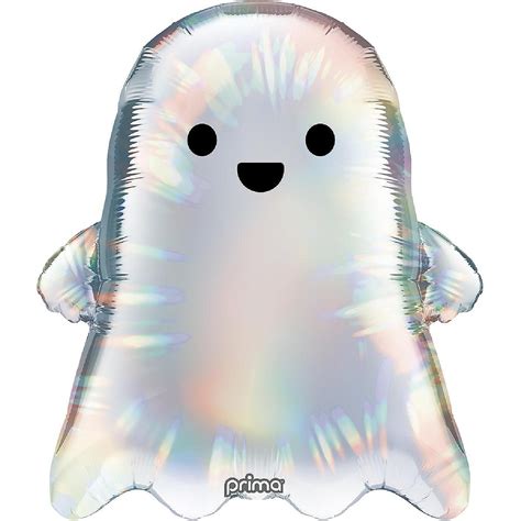 Prima Iridescent Holographic Ghost Balloon Oriental Trading