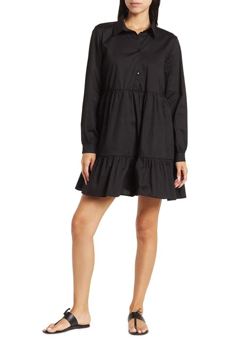 Ceny Long Sleeve Shirtdress Women Nordstromrack