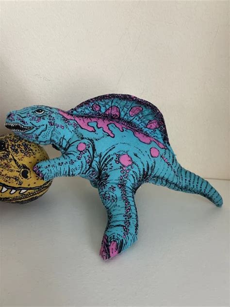 Vintage 1992 Applause Dinosaur Giants Plush X2 £3000 Picclick Uk