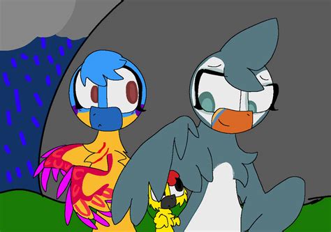Peep Protected By The Rain By Littrorunt On Deviantart