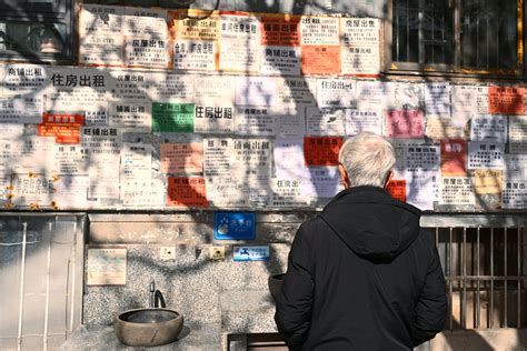 一位老人正在阅读户外墙上的广告 · 免费素材图片