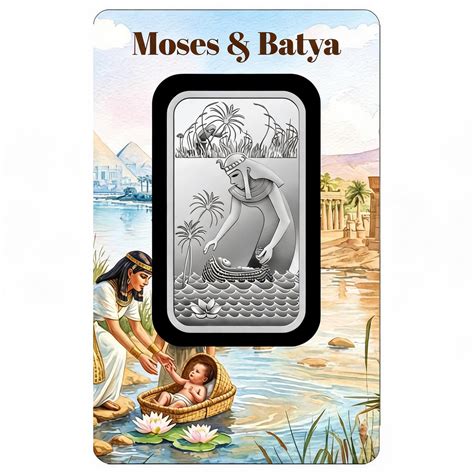 Silver Bar Pamp Moses And Batya 1 Oz Silver 2026 Metal Market Europe