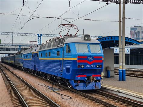 ЧС8 029 на станции Киев Пассажирский