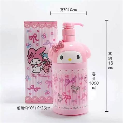 Sanrio Hello Kitty 1000ml Refillable Liquid Kawaii From Sanriocustom