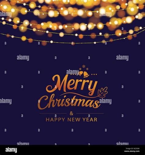 Bokeh In Dark Stock Vector Images Alamy