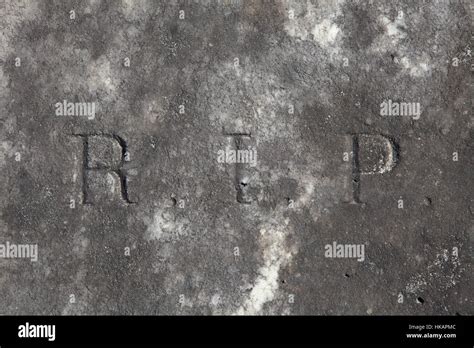 Rip Gravestone Cemetery Hi Res Stock Photography And Images Alamy