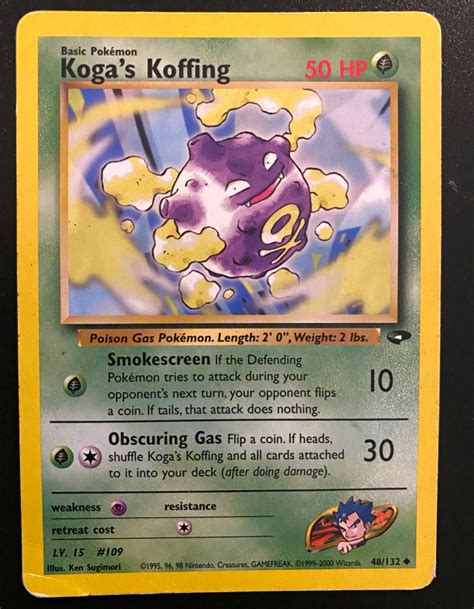 Wizards Kogas Koffing Gym Challenge 48132 2000 English 50hp Ebay Uk