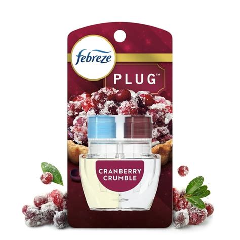 6 Pack Febreze Plug Refill Odor Fighting Air Freshener Serene