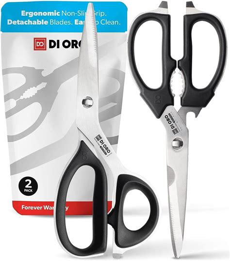 Di Oro Heavy Duty Kitchen Shears All Purpose Sharp Scissors For