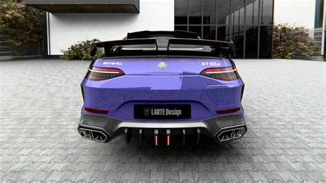 The Mercedes Amg Gt 4 Door Finally Looks As Loud As Its V8 Autoblog