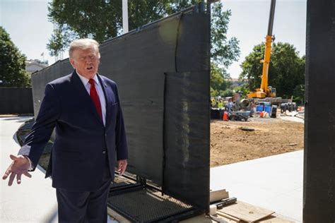 Trump Shows Off White House Ballroom Helipad Construction Progress