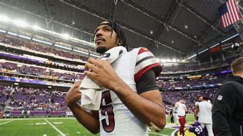 Qb Jayden Daniels Out Again For Commanders After Landing Hard On