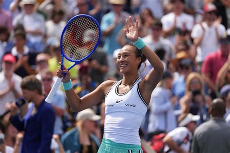 Us Open Zheng Qinwen Stuns Madison Keys To Reach Last 16 In Day Of