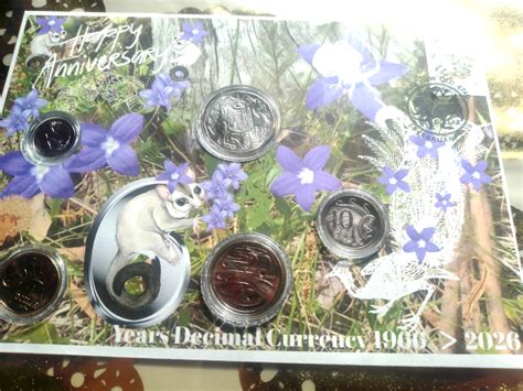 2026 60 Happy Anniversary Decimal Currency 5 Coin Pnc Includ 2026
