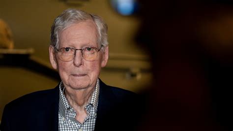 Latest On Mitch Mcconnells Health Absence From Us Senate