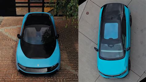 Ferrari Luce And Nissan Leaf Turn An Unlikely Matchup Into A Strange