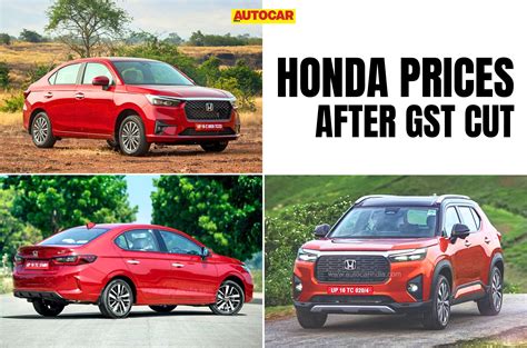 Honda Amaze Prices Drop By Up To Rs 12 Lakh With New Gst Rates On Cars