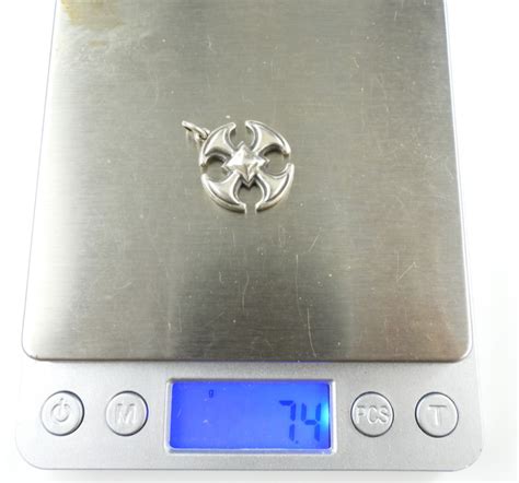 Retired James Avery Canterbury Cross Pendant 925 Sterling Silver Celtic
