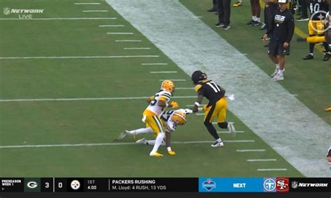 Missed Tackles Report Steelers Vs Packers Bvm Sports