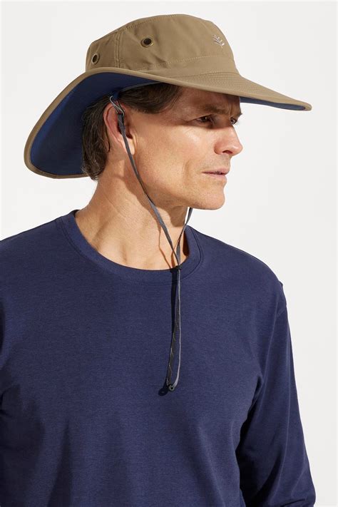 Leo Shapeable Wide Brim Hat Whitecarbon Upf 50