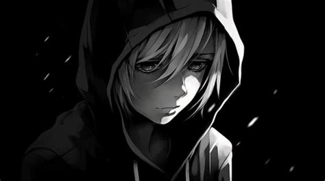 Anime Character With White Hair And Black Beanie Background Images Hd