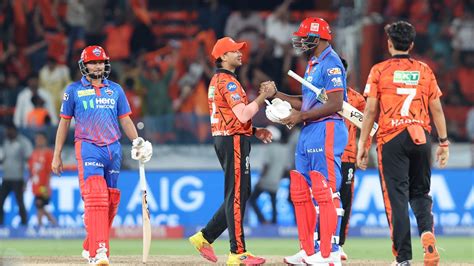 Ipl 2026 Points Table Today Srh Vs Dc Update Orange And Purple Cap