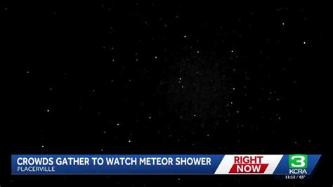 Perseid Meteor Shower Captivates Record Crowds At Placerville Observatory