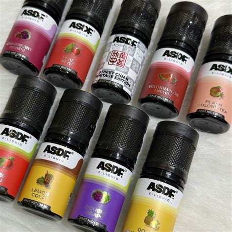 Asdf 액상 언플러그 일회용 리퀴드 버전 더블 그레이프 레몬 콜라 등 9종류 맛 후기 리뷰 네이버 블로그