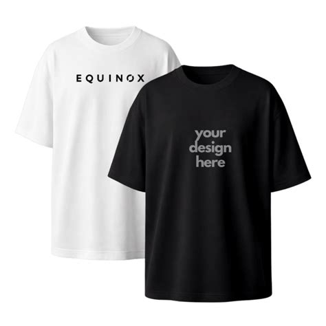 Custom Heavy Oversized Tshirt Printing Merchlist