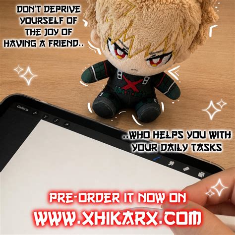 Bakugo Plush Xhikarx