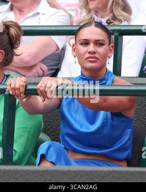 American Soccer Player Trinity Rodman Center Watchers Her Boyfriend