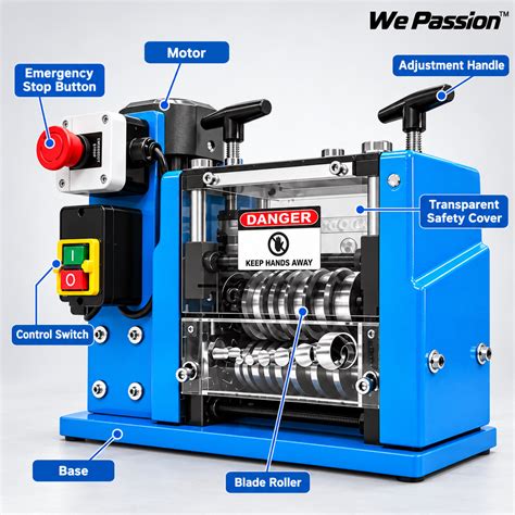 Electric Automatic Cable Stripping Machine Wp 026 7 Hole 7 Blade 1 25mm
