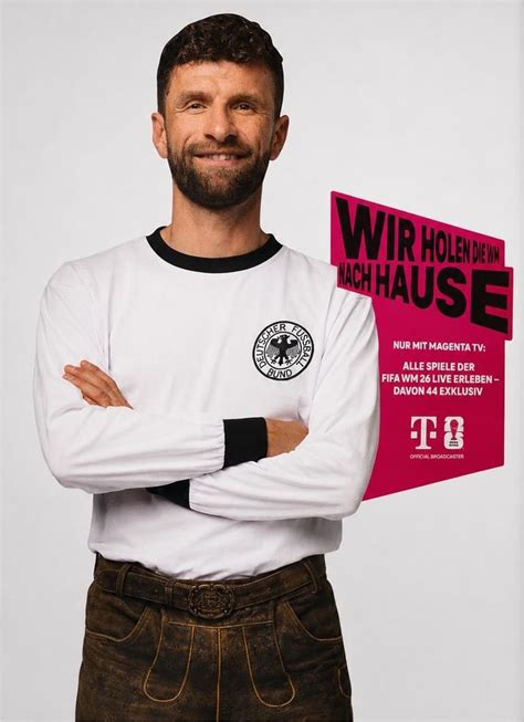 Original Thomas Müller Aufsteller Fc Bayern München Dfb In Thüringen