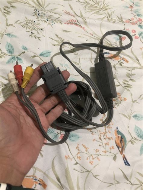 Hori Snes Super Famicom Gamecube Av Switching Cable Video Gaming