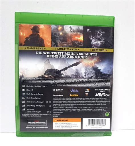 call of duty wwii xb one kaufen auf ricardo