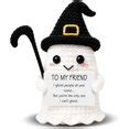 Mini Crochet Doll With Funny Card Friendship Ts For