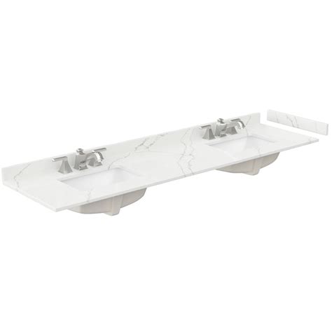 Wyndham Collection Avery 80 In Dark Blue Undermount Double Sink