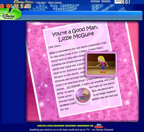 Lizzie Mcguire Webcore Y2k Video Lizzie Mcguire Movie Intro Magazine Layout Design